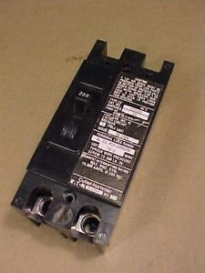 Cutler Hammer 200 Amp Circuit Breaker CC2200 2 Pole Used Tests GOOD ...