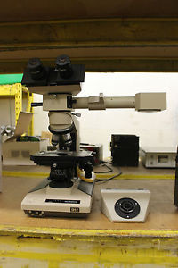 Buy -Olympus BH-2 MICROSCOPE W/ OBJECTIVES DUAL HEAD BHTU