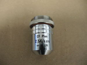 Buy -Nikon 81834-0 Objective Lens CF Plan 2.5x/0.075 ?/0 EPI WD 8.8 ...