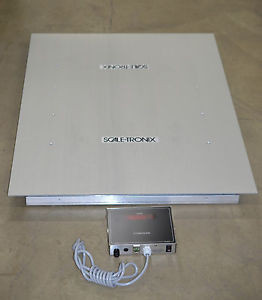 Buy -Scale-Tronix model 6100 built-in floor scale medical 400kg 880 ...