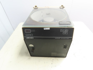 Labconco Rapidvap Centrifugal Evaporation System 115V 6 Vial Tube Block ...