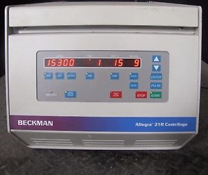 Buy -BECKMAN COULTER ALLEGRA 21R CENTRIFUGE W/ ROTOR- CAT # 367570 (#1501)
