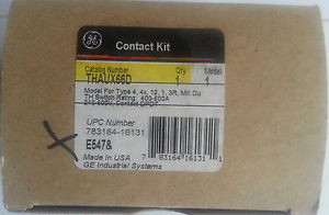 General Electric Thaux66D Auxiliary Contact Kit New - SPW Industrial