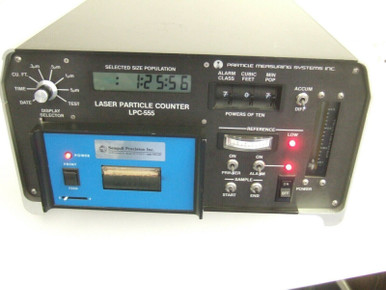 Particle Measuring System PMS LPC-555 Laser Particle Counter 344-0283-20