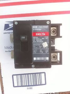 Cutler-Hammer Circuit Breaker Eaton Bwh2200 200 Amp 2-Pole 120/240V ...