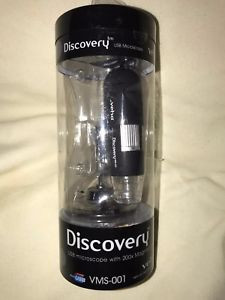 Veho VMS-001 x20-x200 Magnification Discovery Digital USB Microscope ...