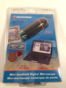 Celestron Mini Handheld Digital Microscope Model 44301 USB LED - SPW ...