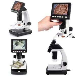 Ivation Portable Digital Hd Lcd Microscope û Rechargeable 14Mp ...