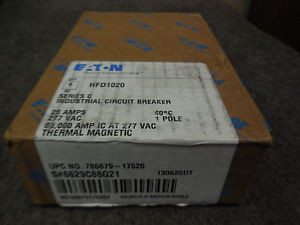 New Eaton Series C Industrial Circuit Breaker Hfd1020 - SPW Industrial