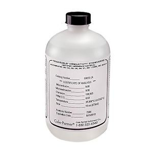 Cole-Parmer Traceable?« Conductivity Standard With Calibration ...