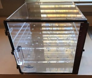 Nalgene Acrylic 11-1/2 X 11-1/2 Adjustable 2-Shelf Desiccator 5317-5317 ...