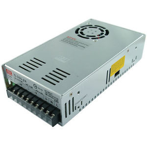 Mean Well MW NES-350-24 24 VDC 14.6A 350W Regulated Switching Power ...