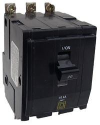 New Square D Qob3100 100A 3-Pole 240V Circuit Breaker - SPW Industrial