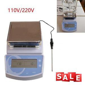 Hot Plate Magnetic Stirrer Electric Heating Mixer Max Temp 300 High ...