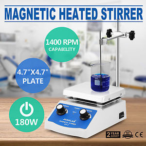 SH-2 MAGNETIC STIRRER HOT PLATE DUAL CONTROLS COMBO PLATE MIXER ...