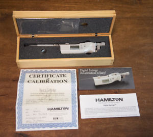 Hamilton Digital Syringe Ds86200 - SPW Industrial