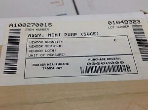 Mini Pump Assembly For Fenwal Baxter Amicus Cell Separator A10027001S ...