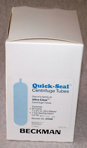 50 Beckman 344326 Ultra-Clear 39Ml Centrifuge Tube 1X3-1/2 25X89Mm W ...
