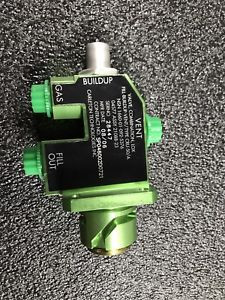 Fill Buildup Vent Valve Liquid Oxygen Converter Lox Nsn 1660-01-092 ...