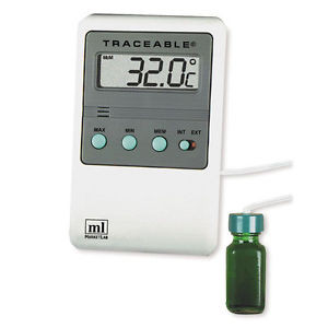 Hi-Lo Plus Thermometer With External Bottle 1 ea - SPW Industrial