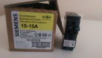 New (12)Siemens Q1515 Two 15-Amp Single Pole 120-Volt Circuit Breakers ...