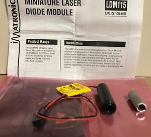 Ldm115G/633/1 - Laser Module 633 Nm 900 µw 5 V 4Mm X 2Mm 70 Ma - SPW ...