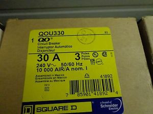 New Square D Qou330 30A 3P - SPW Industrial