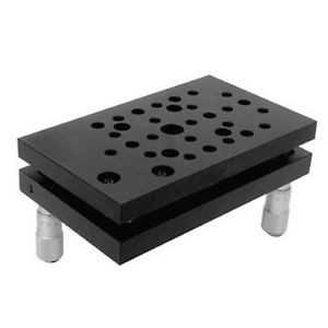 High Load Tilt Platform Two Axis Manual Tilt Stage Tilt Range: +/- 5 Pt ...