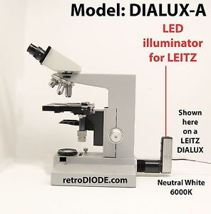 Model Dialux-A 10 Watt Led Illuminator For Leitz Microscopes - SPW Industrial