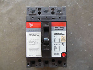 Ge Tel 3 Pole 50 Amp 600 Volt Tel136050Wl Circuit Breaker - SPW Industrial