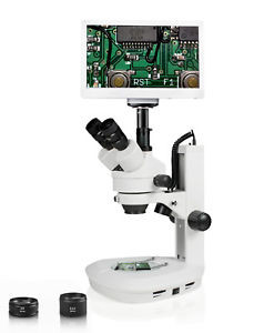 Vision Scientific Vs-2Fz-Ret11.6 Trinocular Zoom Stereo Microscope ...