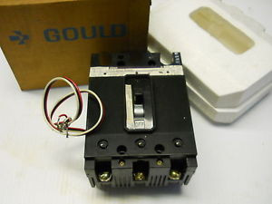 Gould Ef3-Ao25 I-T-E Circuit Breaker 25A 3 Pole 600V Adjustable Trip ...