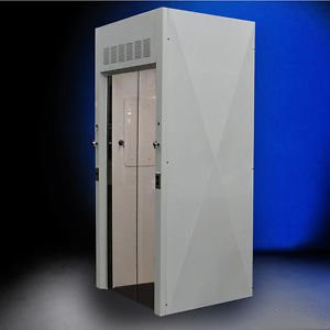 4 Walk-in Laboratory Chemical Fume Hood W/ Curtain Sash NEW - SPW ...