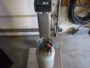 R22 Refrigerant Recovery Reclaim Tank 26 lbs Gross weight R22 ...