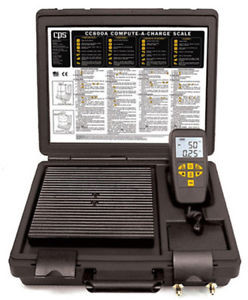 CPS CC800A COMPUTE-A-CHARGE 220 lb Refrigerant Scale - SPW Industrial