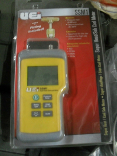 Uei Test Instruments LCD Superheating Subcooling Meter SSM1 - SPW ...