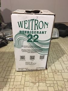 Weitron Brand R22 Refrigerant 30lb Freon Cylinder - SPW Industrial