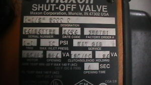 Maxon Gas Valve 5000 0 - SPW Industrial