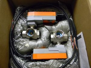 Belimo NEW AFRX24-MFT-S Actuator w/ B341 3 way stainless steel valve ...