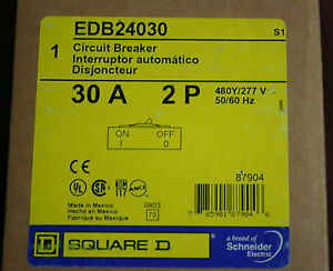 Circuit Breaker Square D Edb24030 30A 2P - SPW Industrial