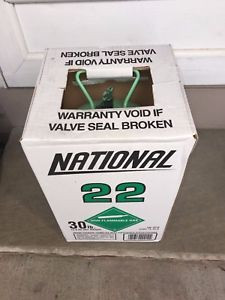 Refrigerant R22 SEALED 30 lb Freon R-22 NATIONAL VIRGIN FAST SAME DAY ...