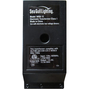 Sea Gull 9456-12 Ambiance 12 Volt 60-150 Watt Hardwired Transformer ...