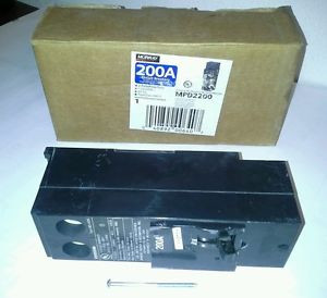 New Murray Mpd2200 2 Pole 200 Amp 240 Volt Circuit Breaker - Priority ...