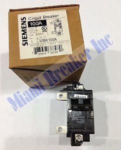 Mbk100A Siemens Circuit Breaker 2 Pole 100 Amp 120/240V New - SPW ...