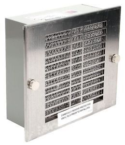 Wiegmann Square Axial Fan 8-7/8 Width 7-5/8 Height 115VAC Voltage ...