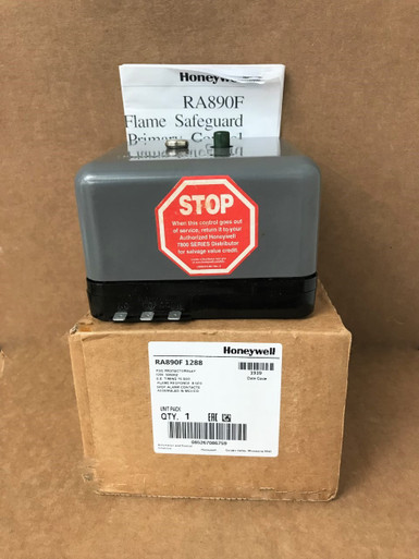 Honeywell Flame DETECTION CONTROL protector relay RA890F1288 - SPW ...