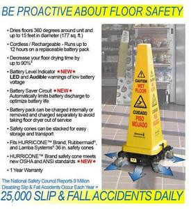 Hurricone - HSC 6000 Floor Drying Dolly Cone and charger - SPW Industrial