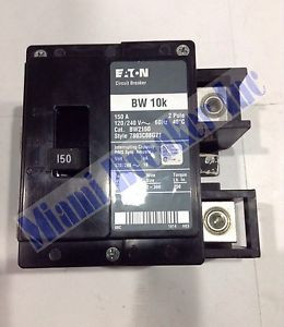 Cutler Hammer Bw2125 New Main Circuit Breaker 2 Pole 125A 10K Aic @ 240 ...