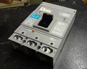Siemens Jxd63B400 600V 400A Type Jxd6-A Circuit Breaker Used - SPW ...