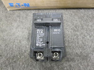 New Eaton Cutler-Hammer Brh2125 Type Br 2 Pole 125A Circuit Breaker ...